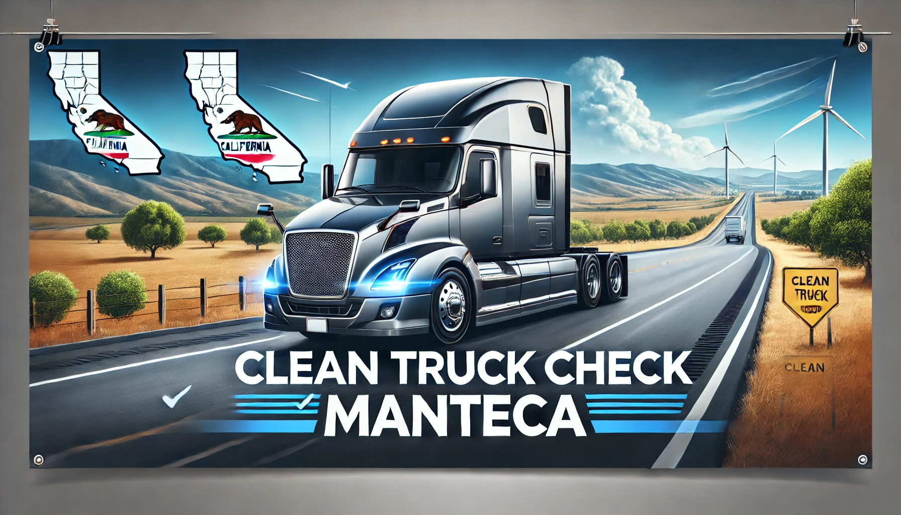 Clean Truck Check Manteca | Smog & CARB Complian